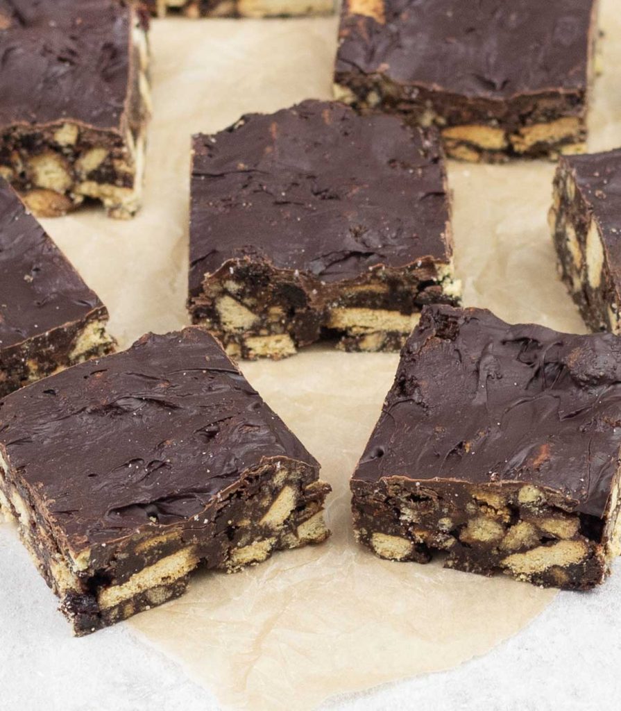 Chocolate Tiffin Recipe - Recipe Tale