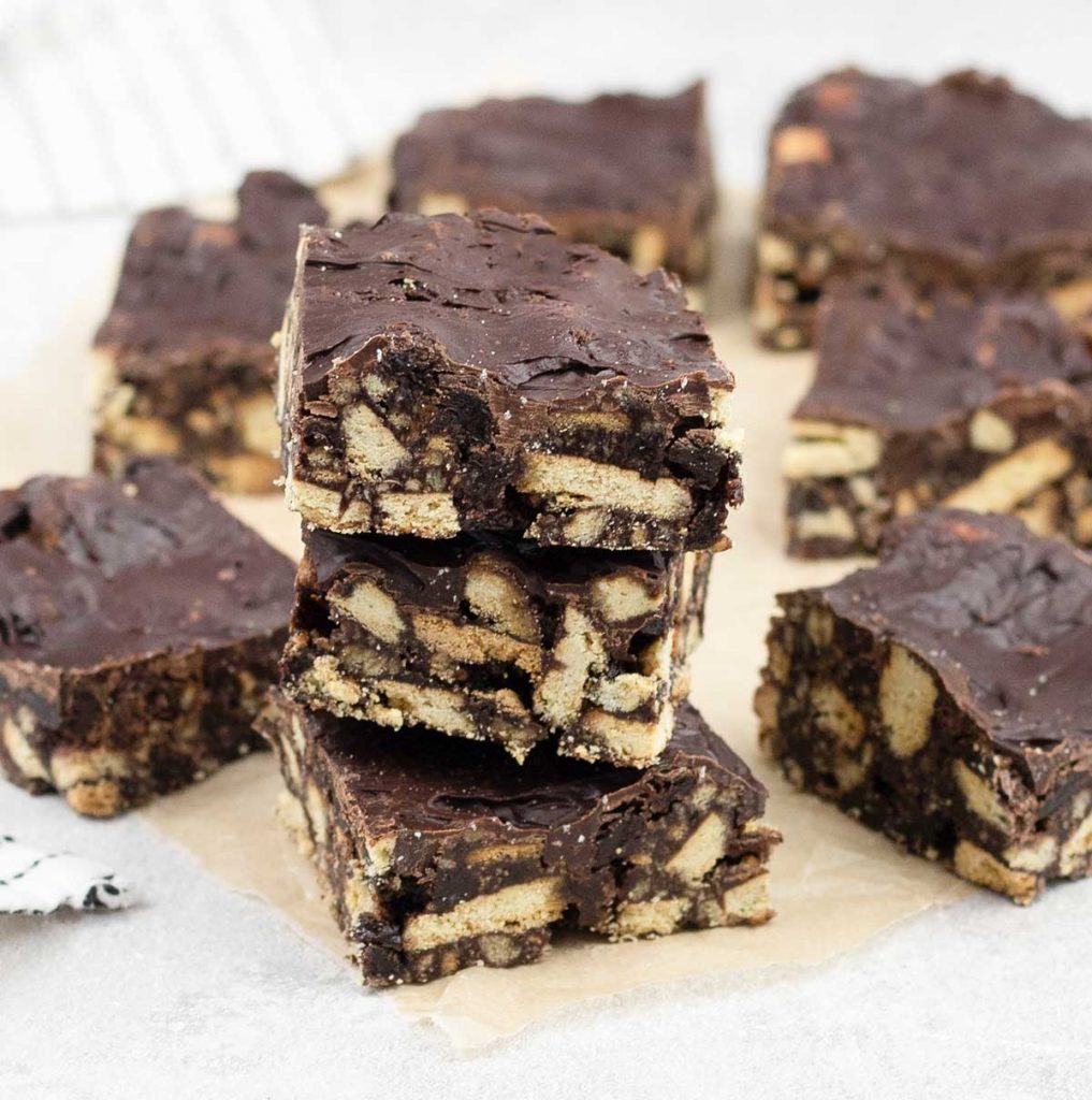 Chocolate Tiffin Recipe - Recipe Tale