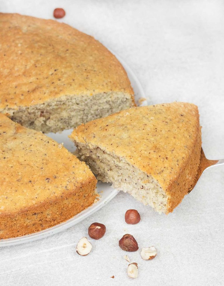 Hazelnut Cake Recipe - Recipe Tale
