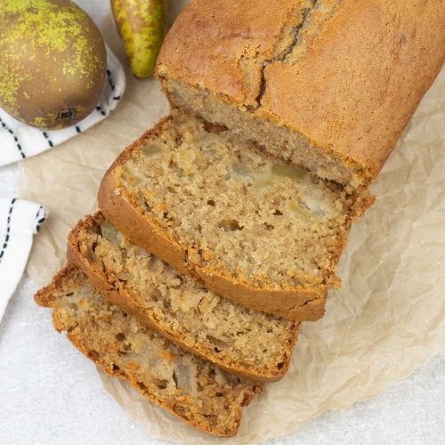 Fresh Pear Bread Recipe (Easy Loaf Cake) - Recipe Tale
