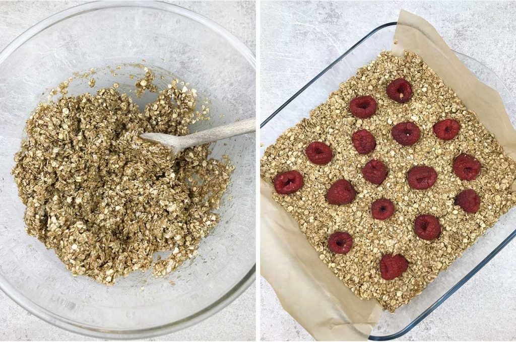 Raspberry Flapjacks - Recipe Tale