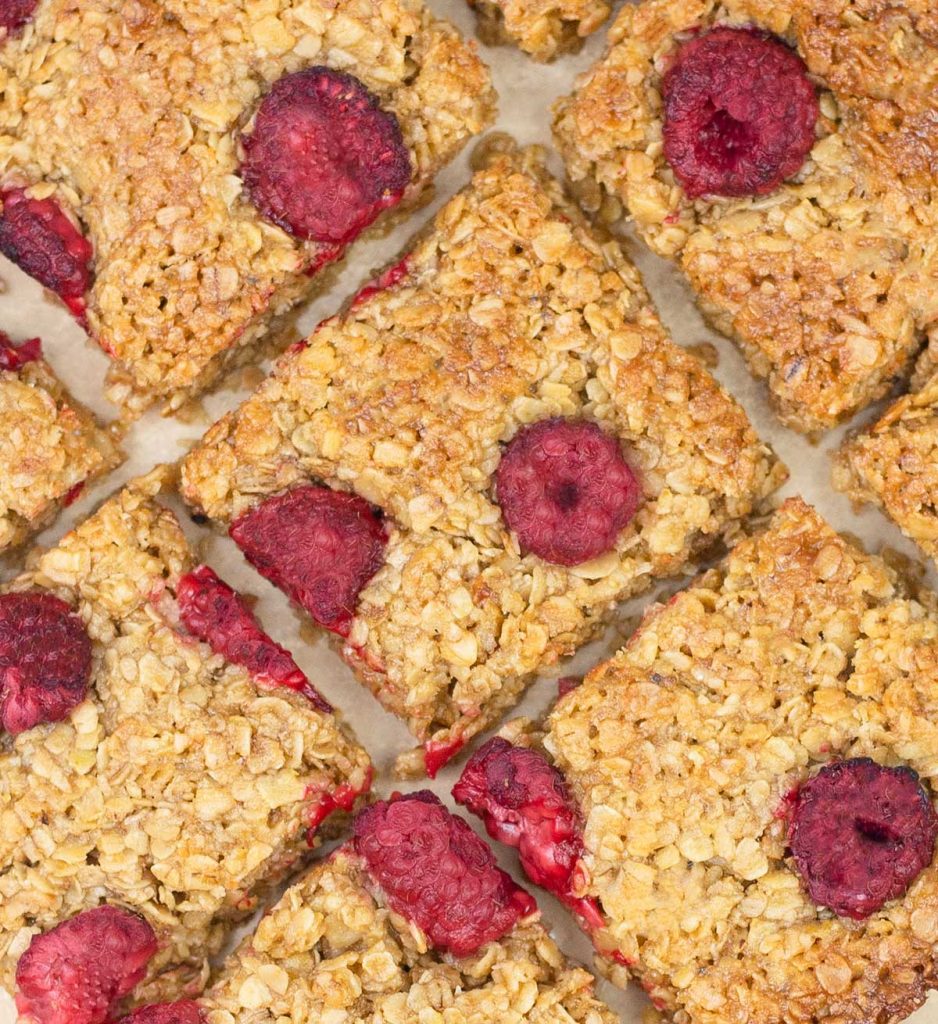 Raspberry Flapjacks - Recipe Tale