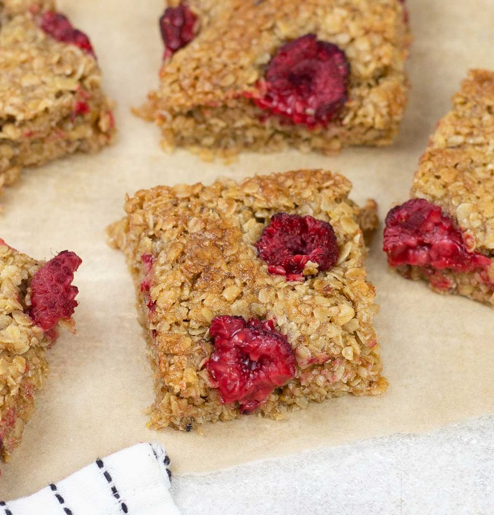 Raspberry Flapjacks - Recipe Tale