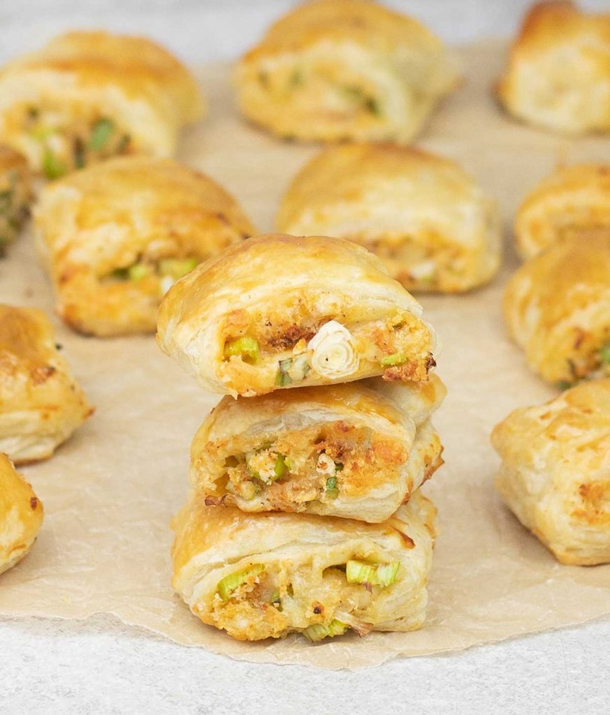 Vegetarian Sausage Rolls - Recipe Tale