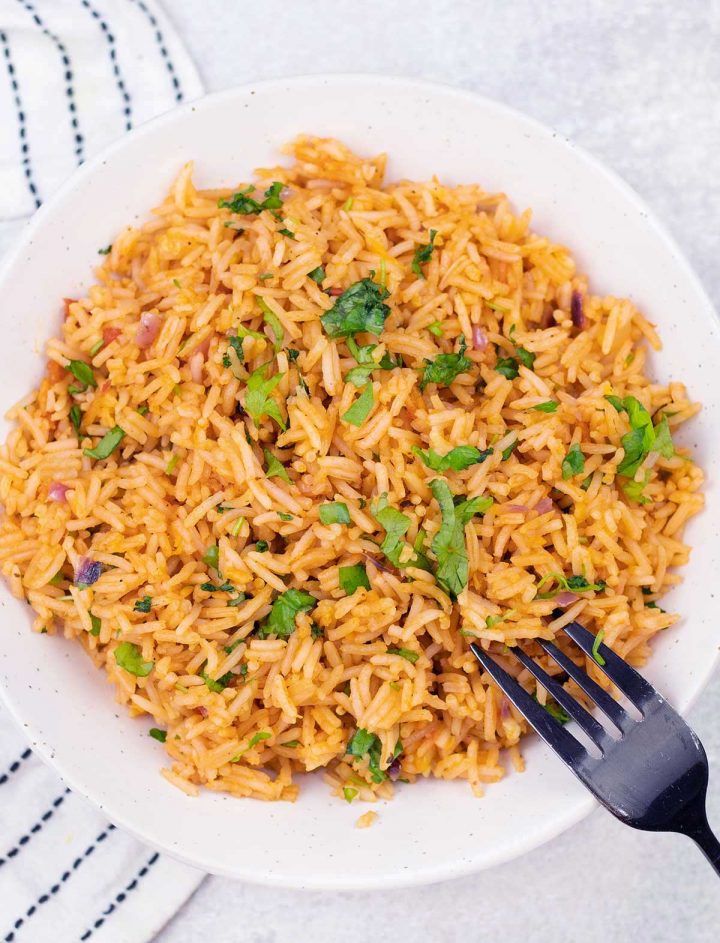 Chimichurri Rice - Recipe Tale