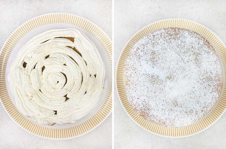 Lemon Victoria Sponge Cake - Recipe Tale