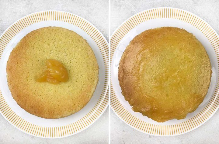 Lemon Victoria Sponge Cake - Recipe Tale