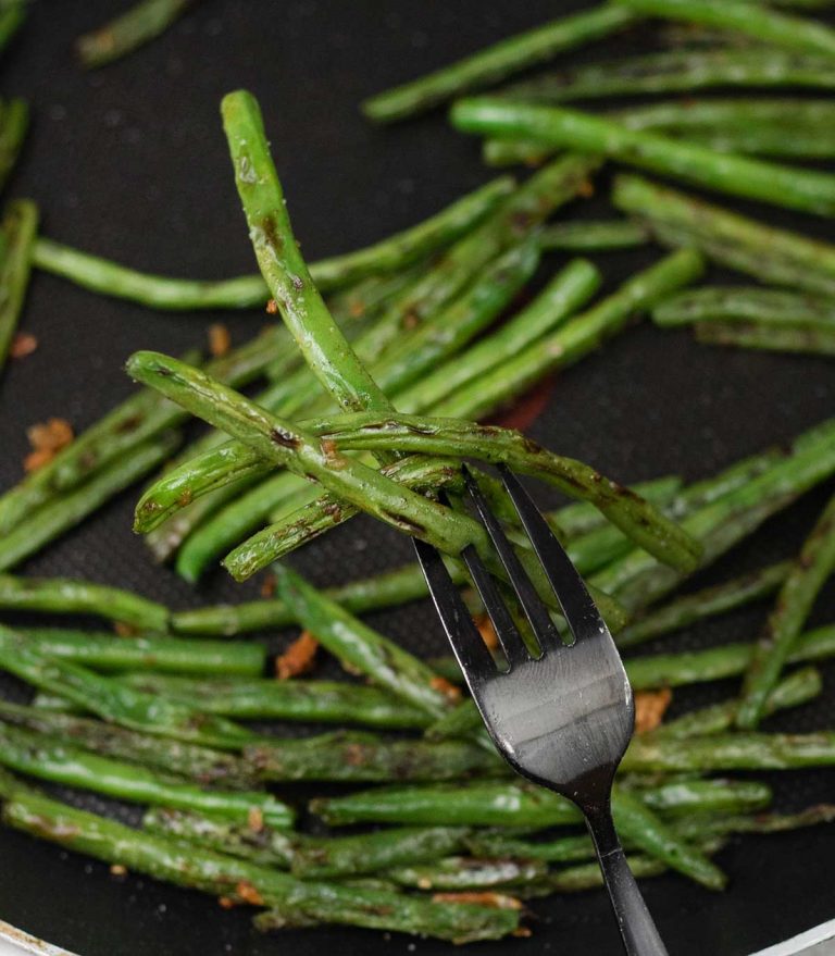 Pan Fried Green Beans - Recipe Tale