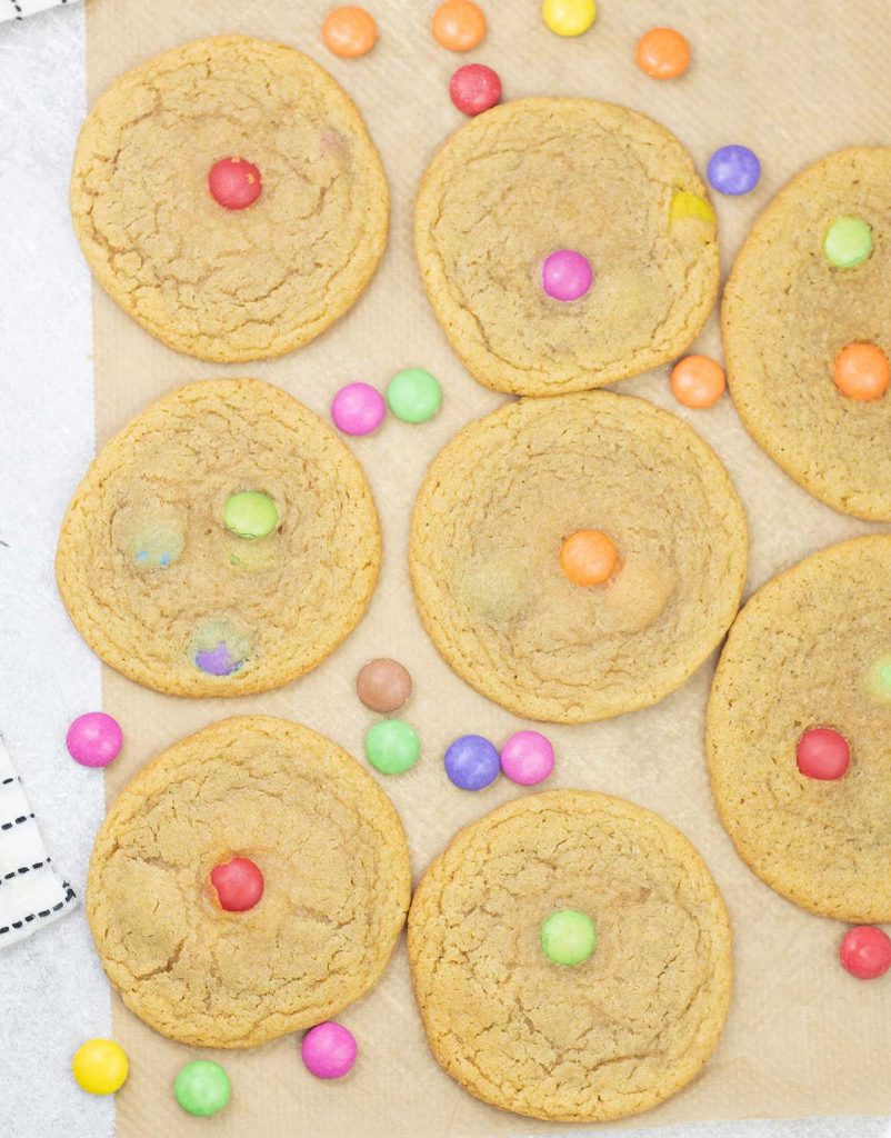 Smarties Cookies Recipe - Recipe Tale