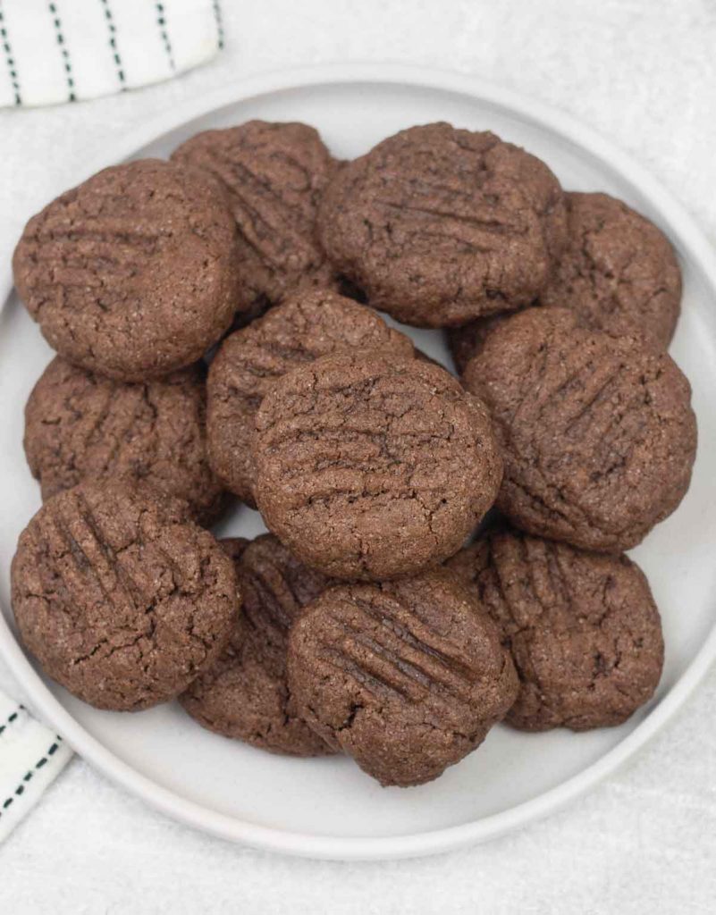 Chocolate Fork Biscuits - Recipe Tale