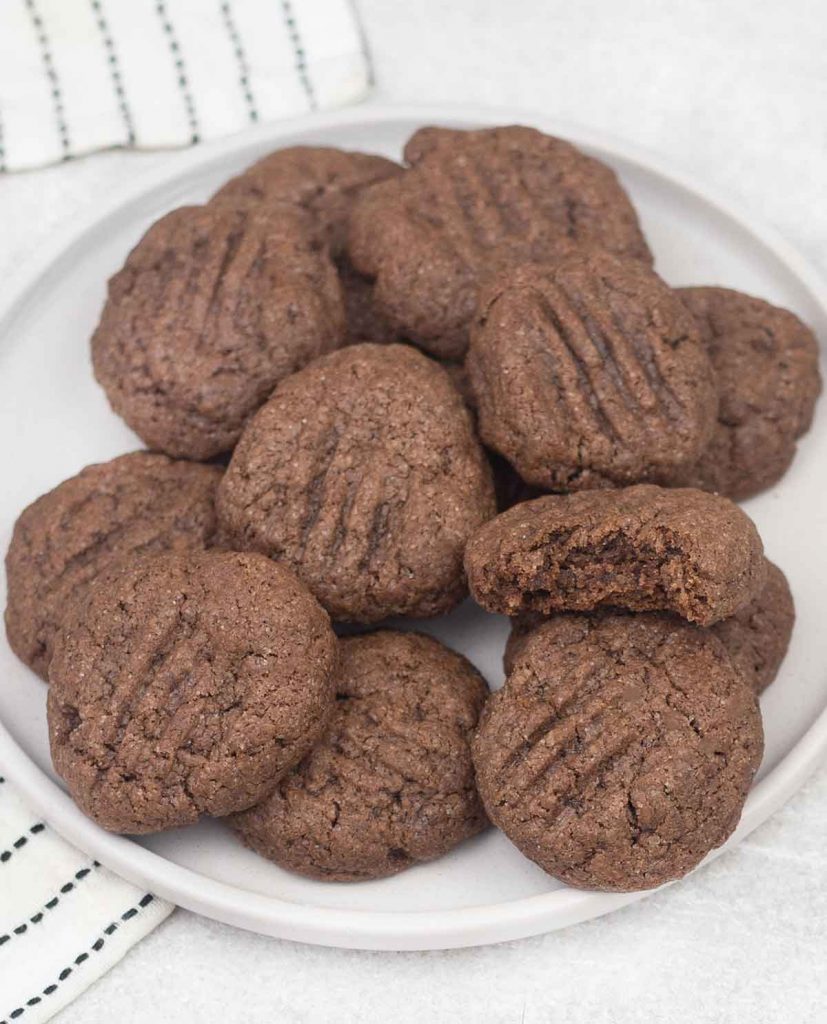 Chocolate Fork Biscuits - Recipe Tale