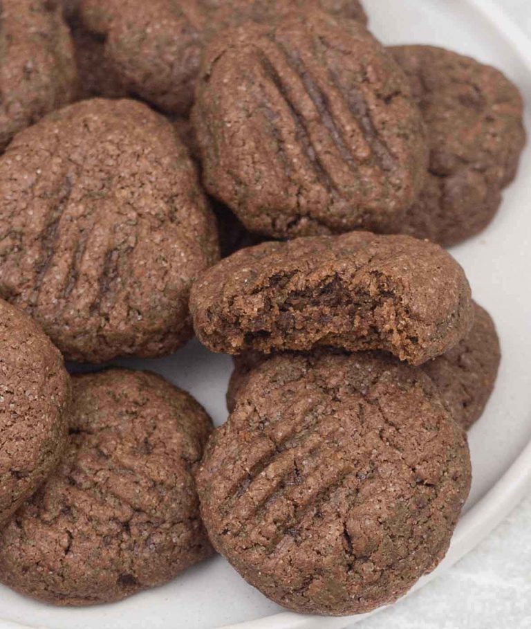 Chocolate Fork Biscuits - Recipe Tale