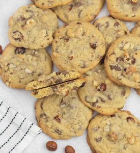 Hazelnut Cookies with Chocolate Chips - Recipe Tale
