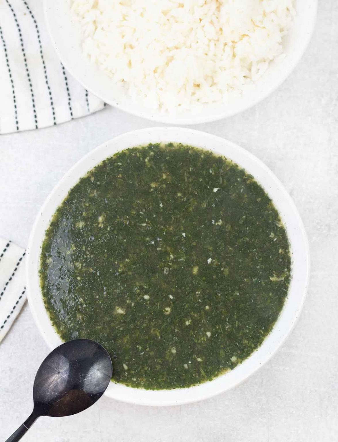 Egyptian Molokhia Soup - Recipe Tale