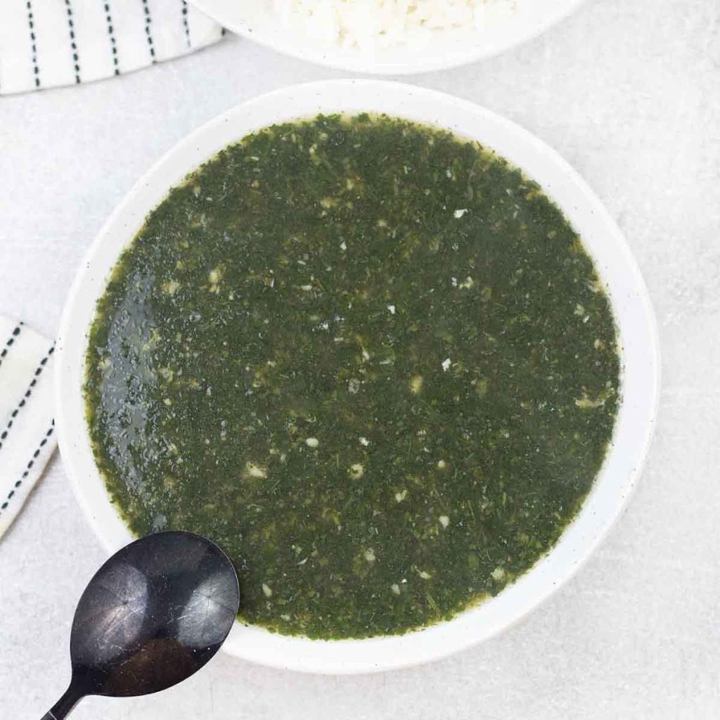 Egyptian Molokhia Soup - Recipe Tale