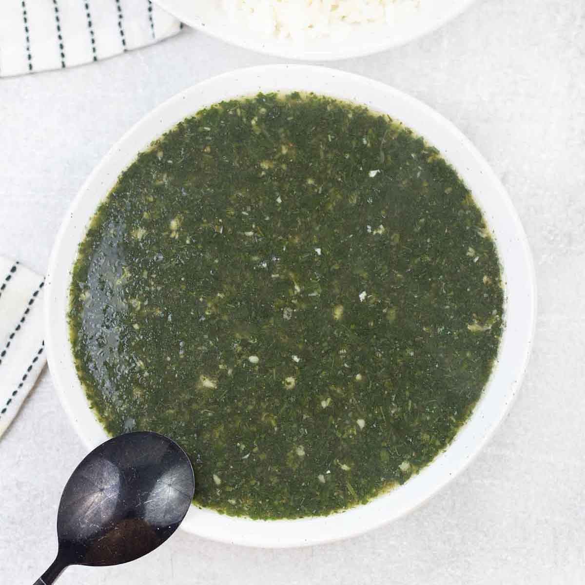 Egyptian Molokhia Soup - Recipe Tale