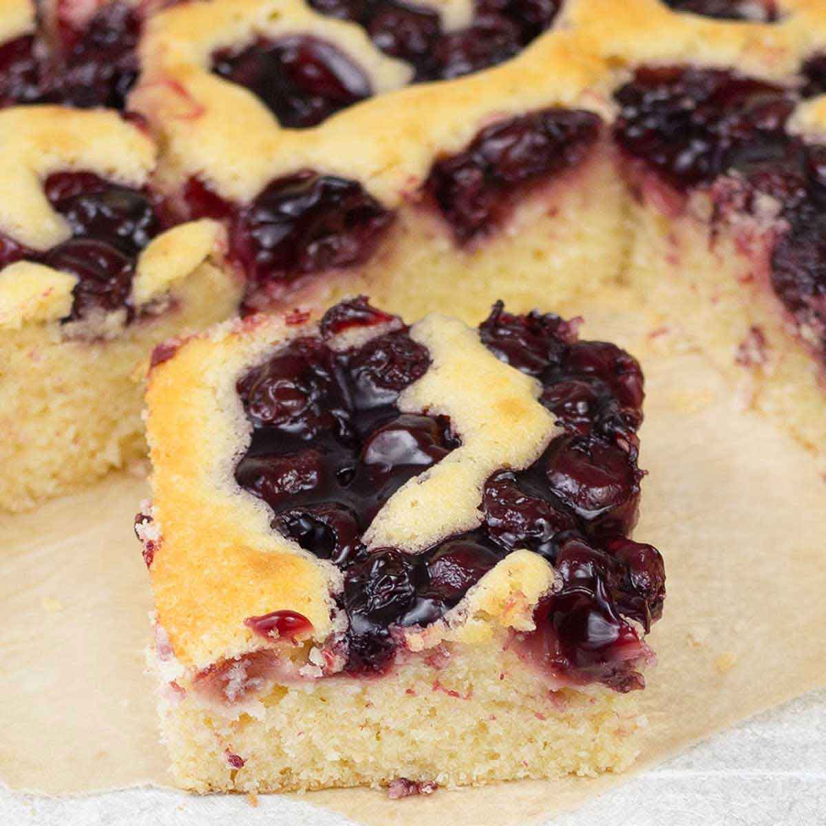 Moist Cherry Cake Recipe - Recipe Tale