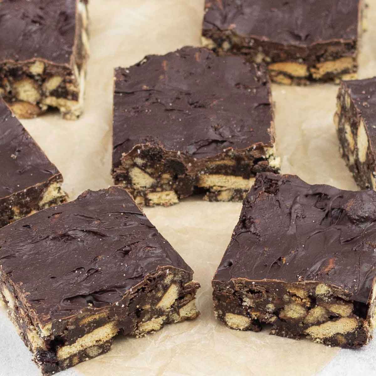 Chocolate Tiffin Recipe - Recipe Tale