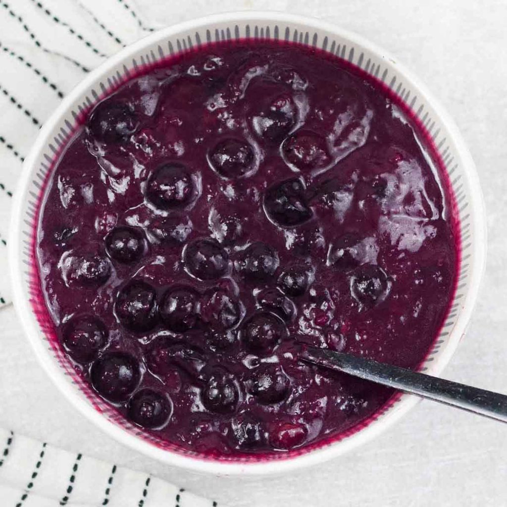 Blueberry Cake Filling - Recipe Tale