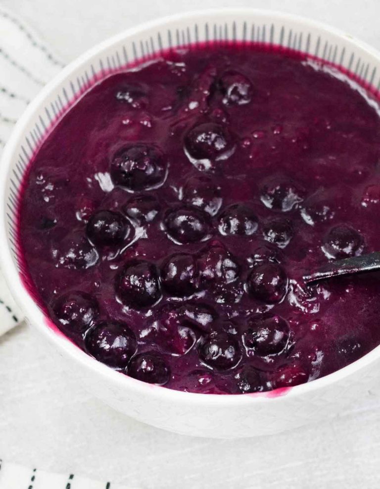 Blueberry Cake Filling - Recipe Tale