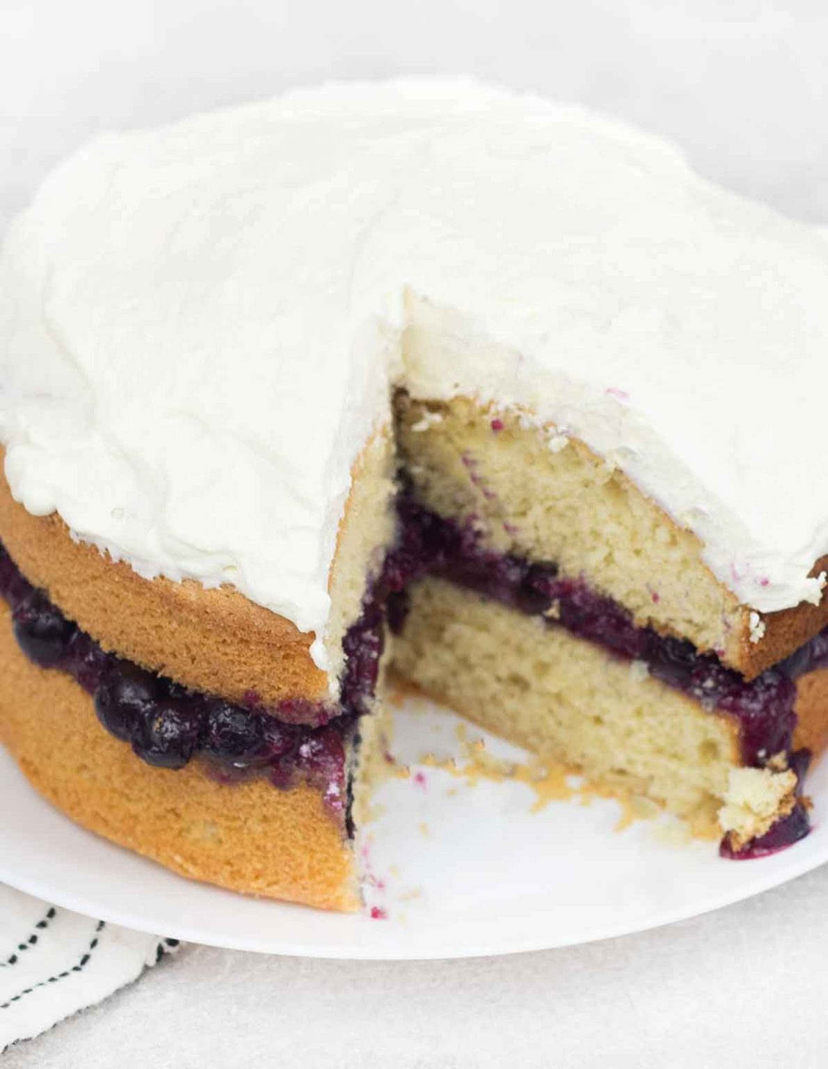 Blueberry Cake Filling - Recipe Tale