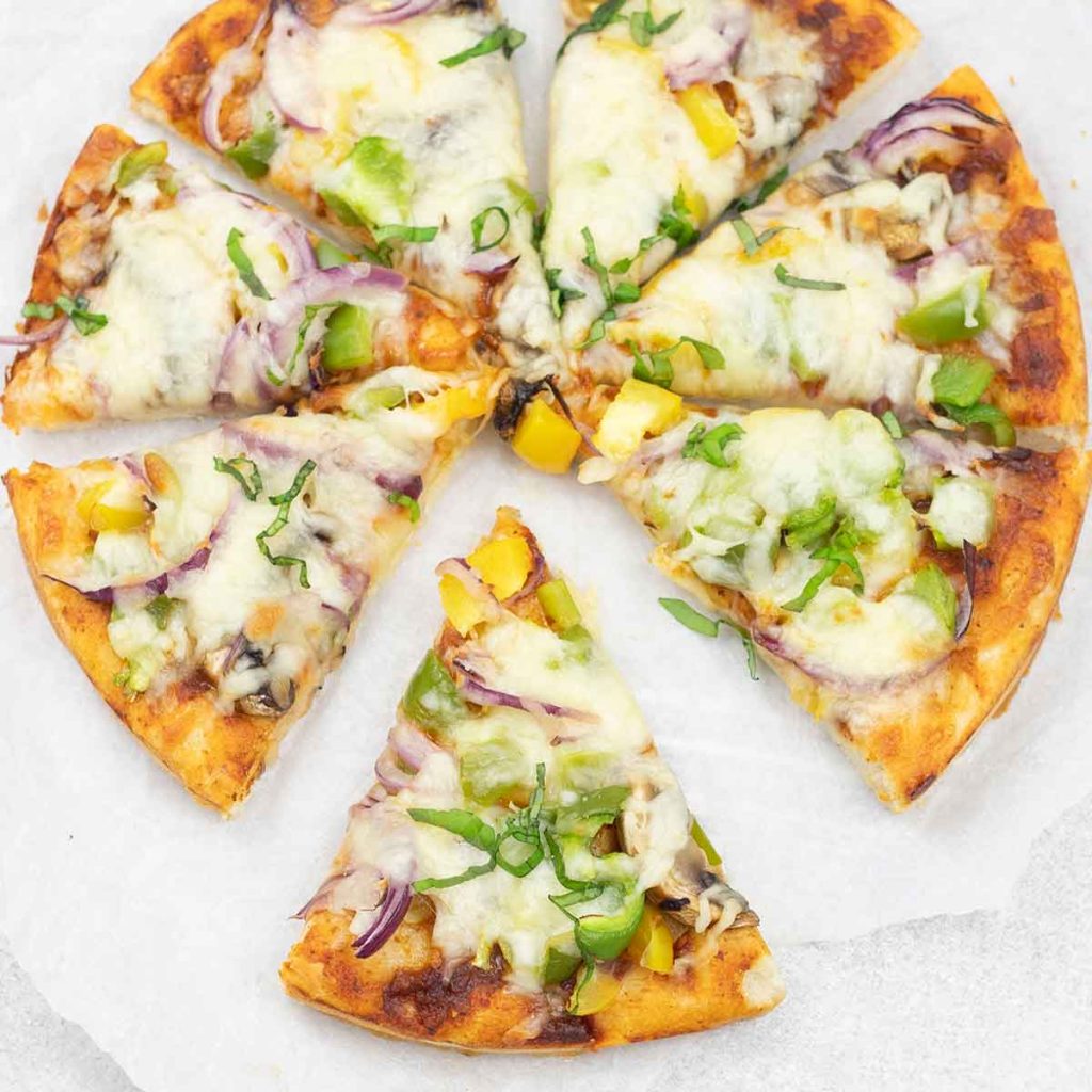 Thai Curry Pizza - Recipe Tale