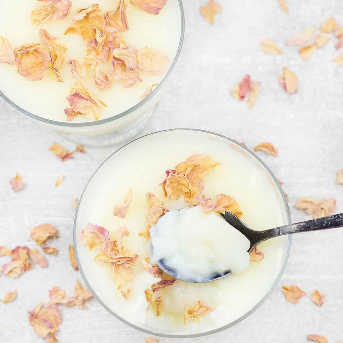 Easy Milk Pudding Dessert - Recipe Tale