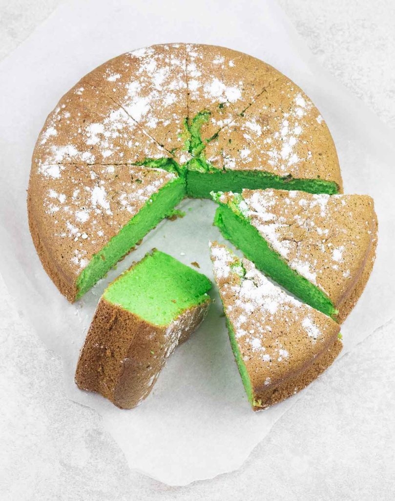 Pandan Cake - Recipe Tale