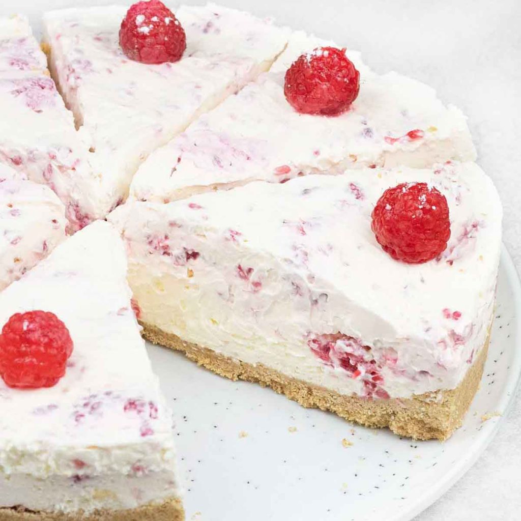 Raspberry Cheesecake - Recipe Tale