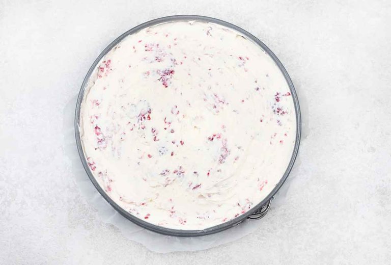 Raspberry Cheesecake - Recipe Tale