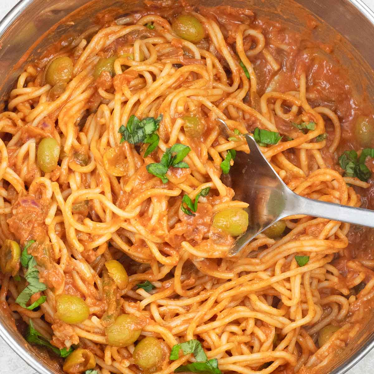 Dominican Spaghetti - Recipe Tale